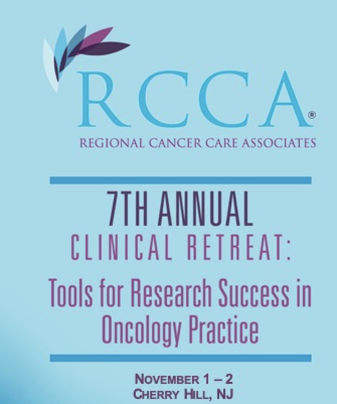7th Annual RCCA Clinical Retreat - Regional Cancer Care Associates